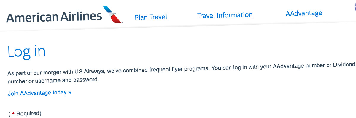 How to make 1Password work with American Airlines Advantage Program ...